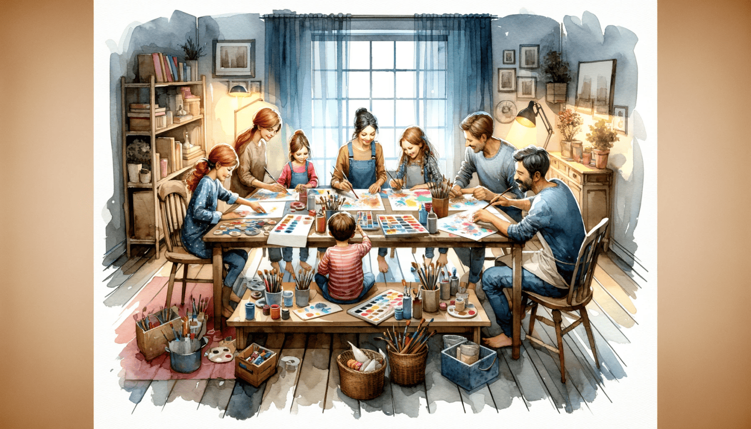 Family Paint Night at Home: How to Host the Perfect Artsy Evening