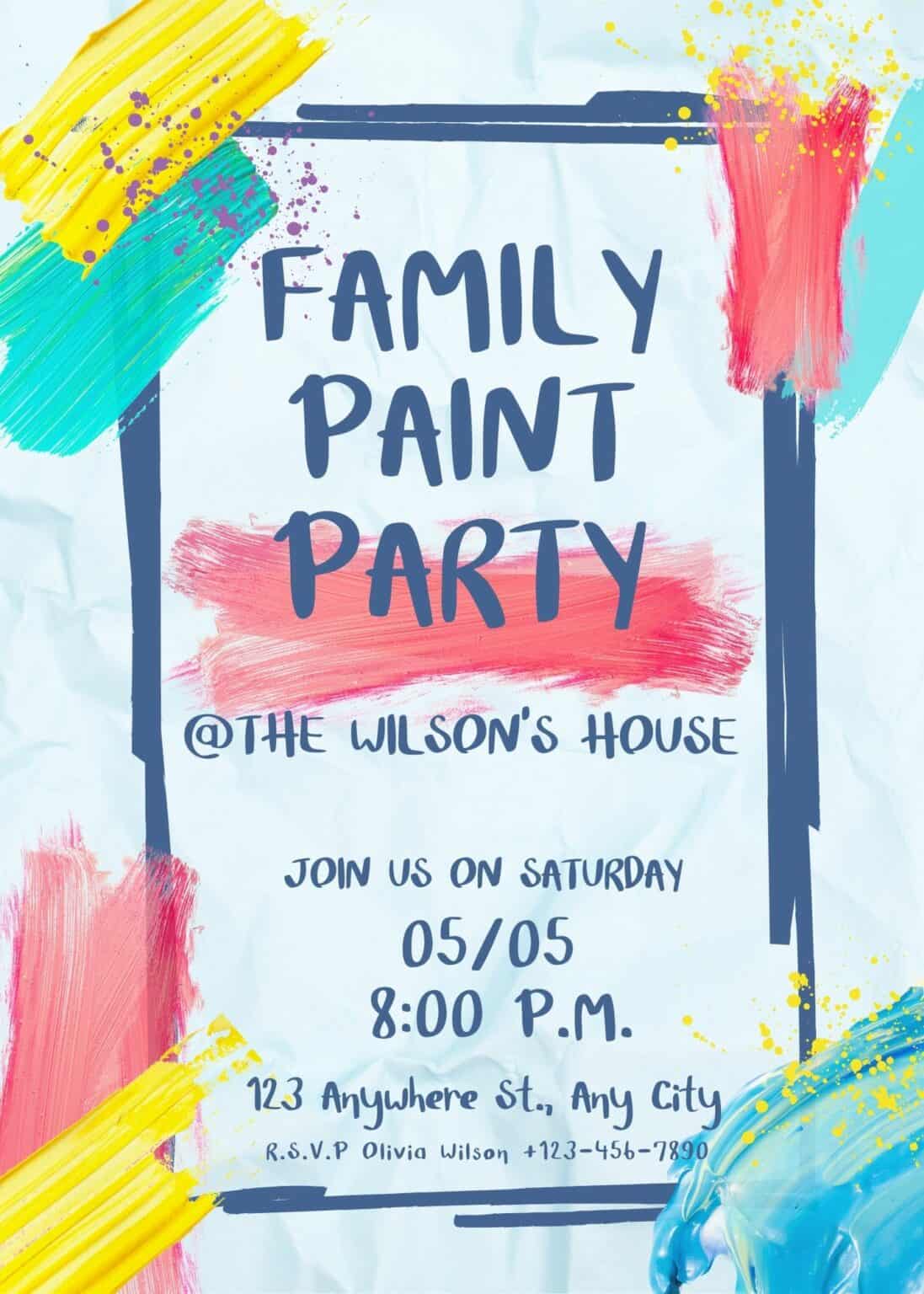 Family Paint Night at Home: How to Host the Perfect Artsy Evening